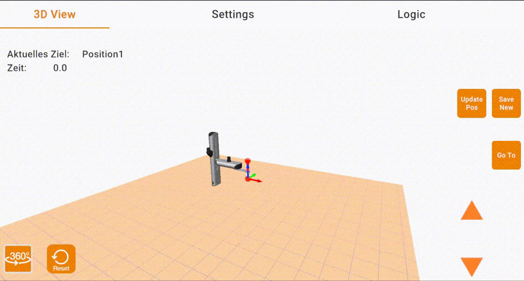 SCARA 3 DOF | Size S | Reach 400 mm | Laboratory applications